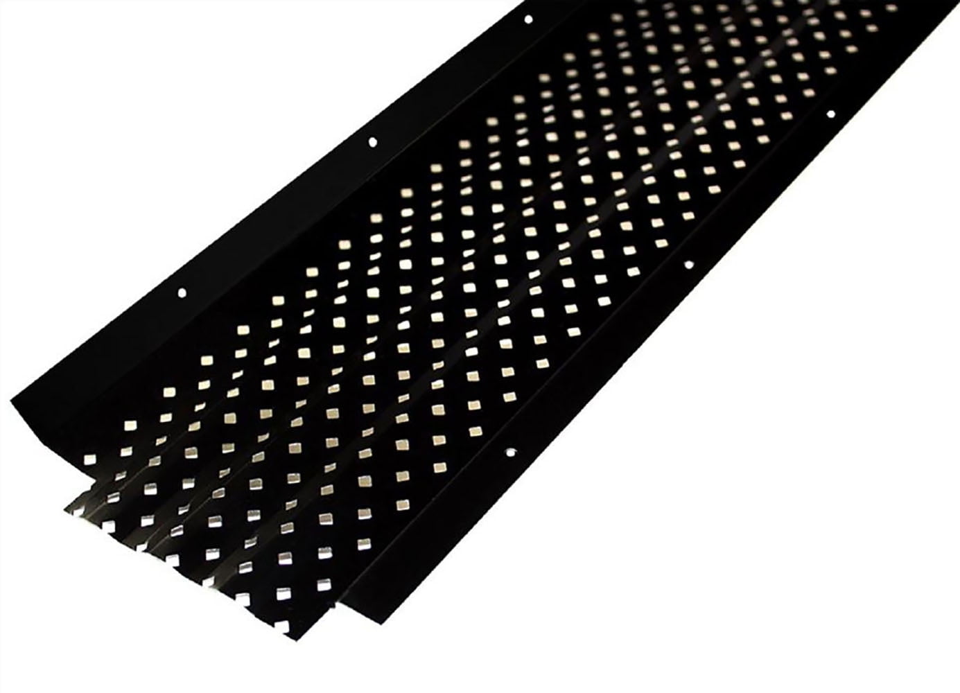 Spectra Metals Armour Shield Gutter Screen 5 in x 3 ft Black, DIY Water ...