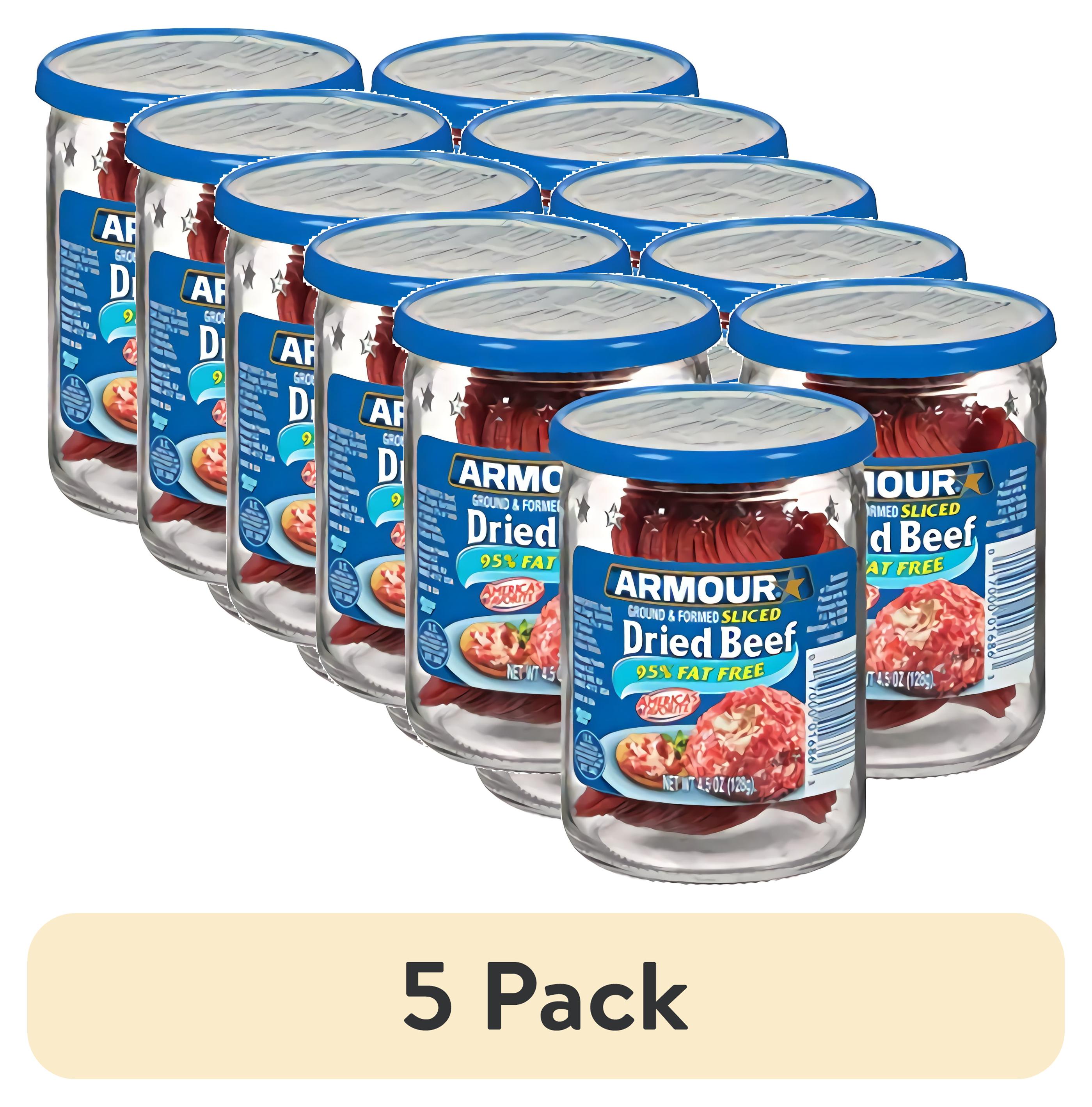 (3 pack) Armour Star Sliced Dried Beef, 4.5 oz. | Pack of 3 - Walmart.com