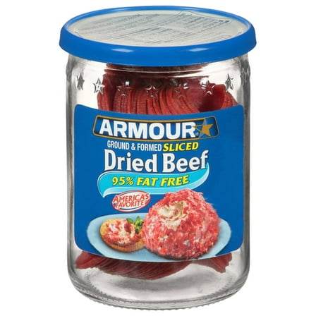 Armour Star Sliced Dried Beef, Jarred Meat, 2.25 oz. - Walmart.com