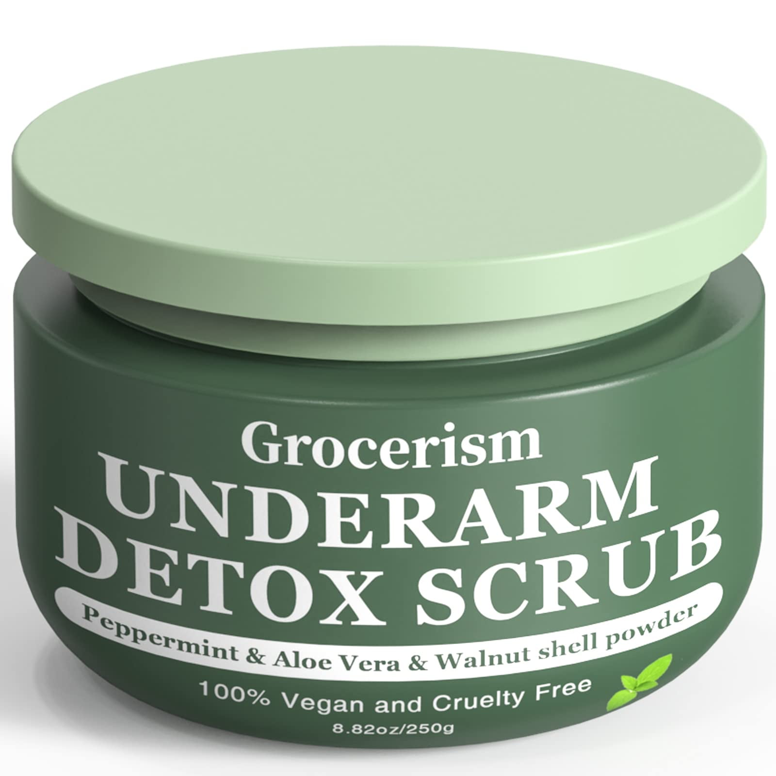 Armpit Detox and Body MSF2 Scrub 8.8oz || with Peppermint and Aloe Vera ...