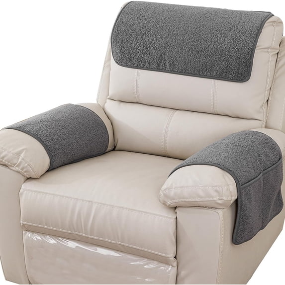 Armrest Cover, Recliner Chair Protector, Furniture Protector Slip, Side ...