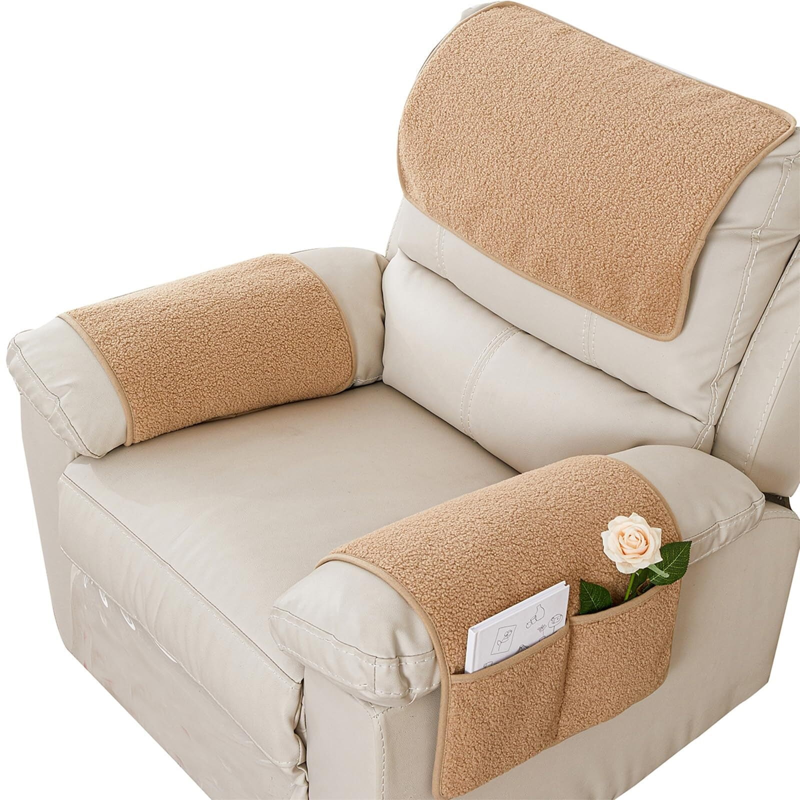 Armrest Cover, Recliner Chair Protector, Furniture Protector Slip, Side ...