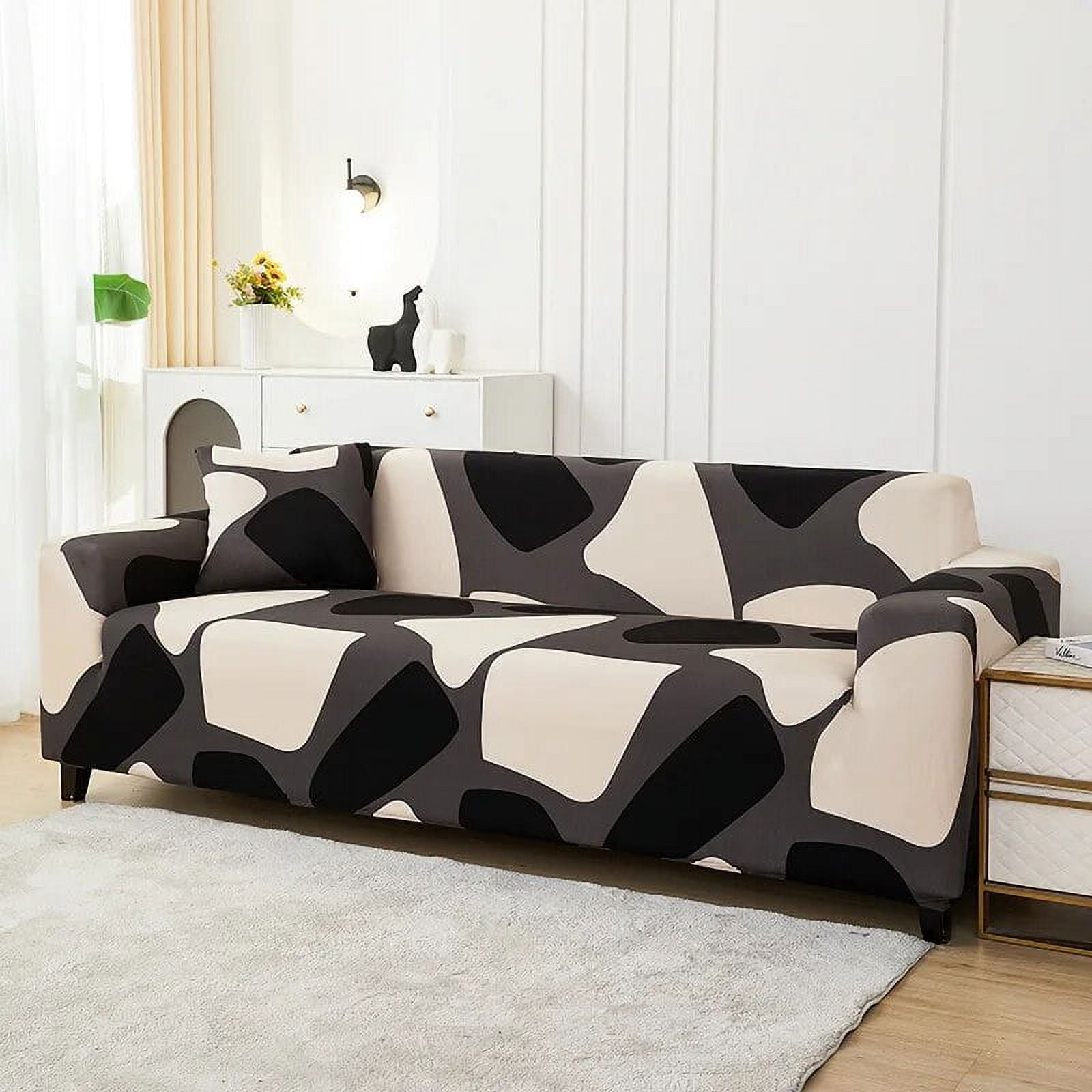 Armrest Sofa Cover with Full CoverageElastic Grip AntiSlipSofa Towel ...