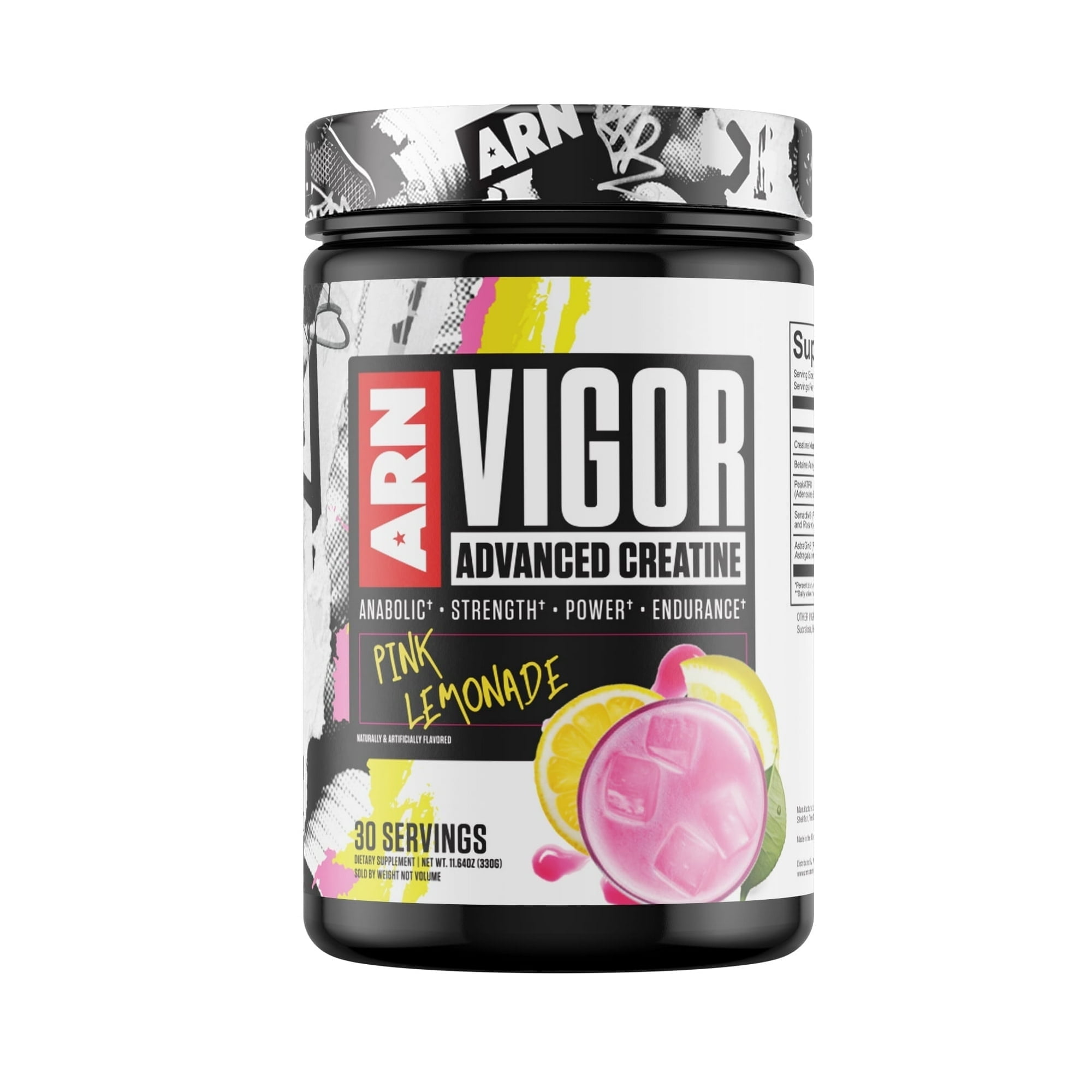 Arms Race Nutrition | ARN | Vigor Advanced Creatine Formula (30 ...