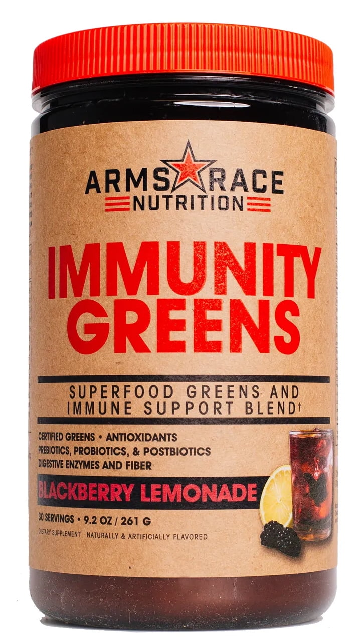 Arms Race Nutrition IMMUNITY GREENS - Superfood Greens and Immune ...