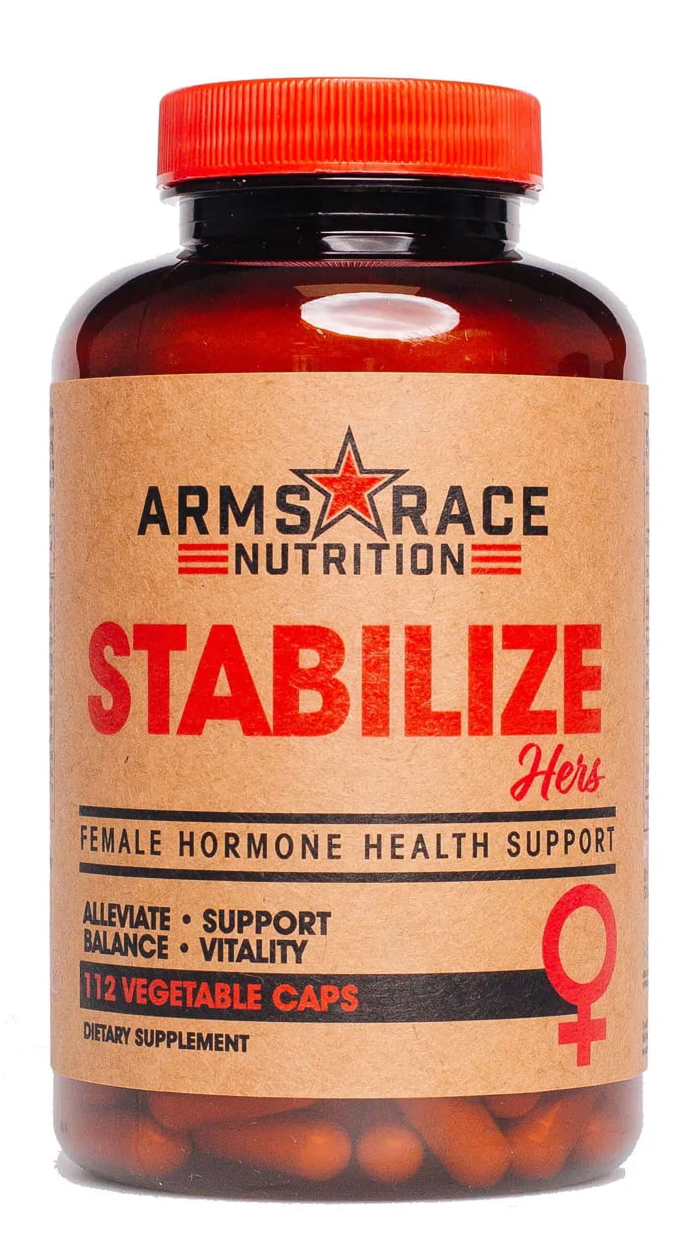Arms Race Nutrition STABALIZE (HERS) Female Hormone Health Support (112 ...