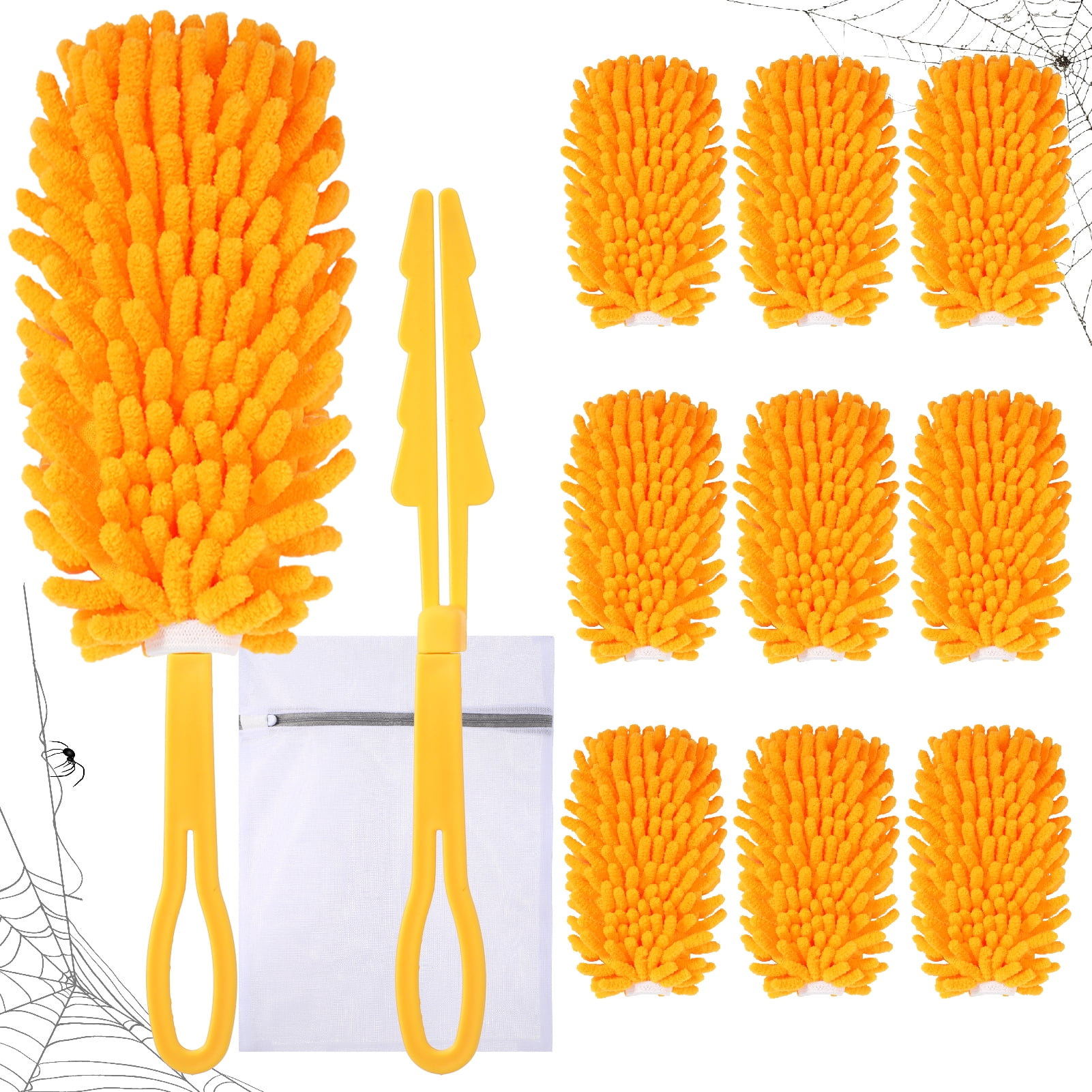 Armscye 10 Pcs Microfiber Duster for Cleaning, Washable Dusters with 2 ...