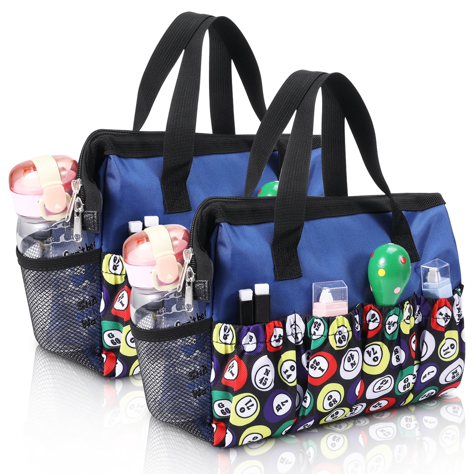 Armscye Bingo Bags (2 Pcs) with 10 Pockets for Bingo Daubers and Cards ...