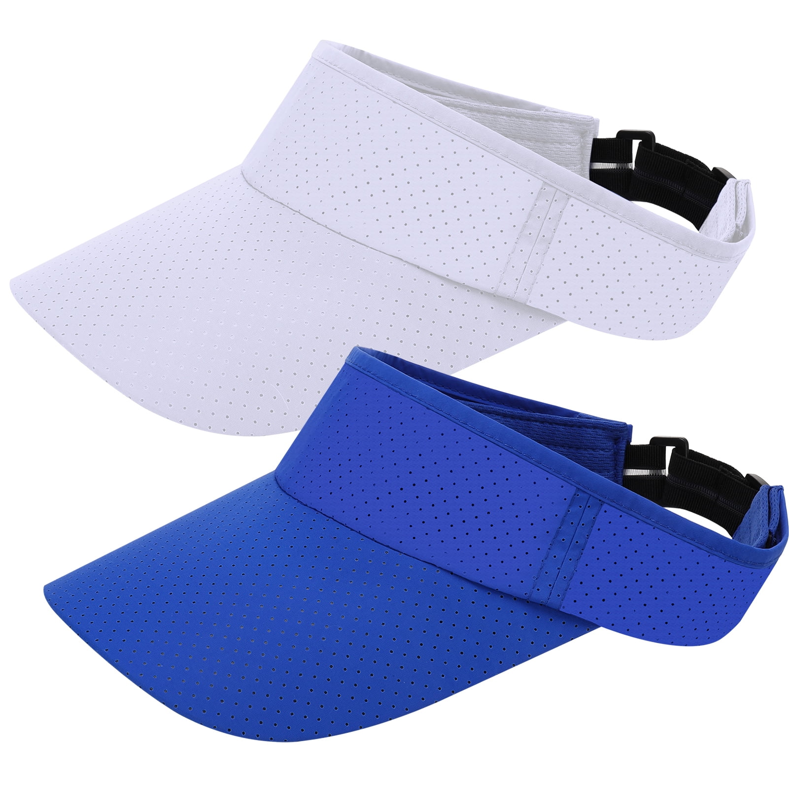 Armscye 2 Pcs Sport Sun Visor Hats, Adjustable Golf Baseball Cap, Quick ...