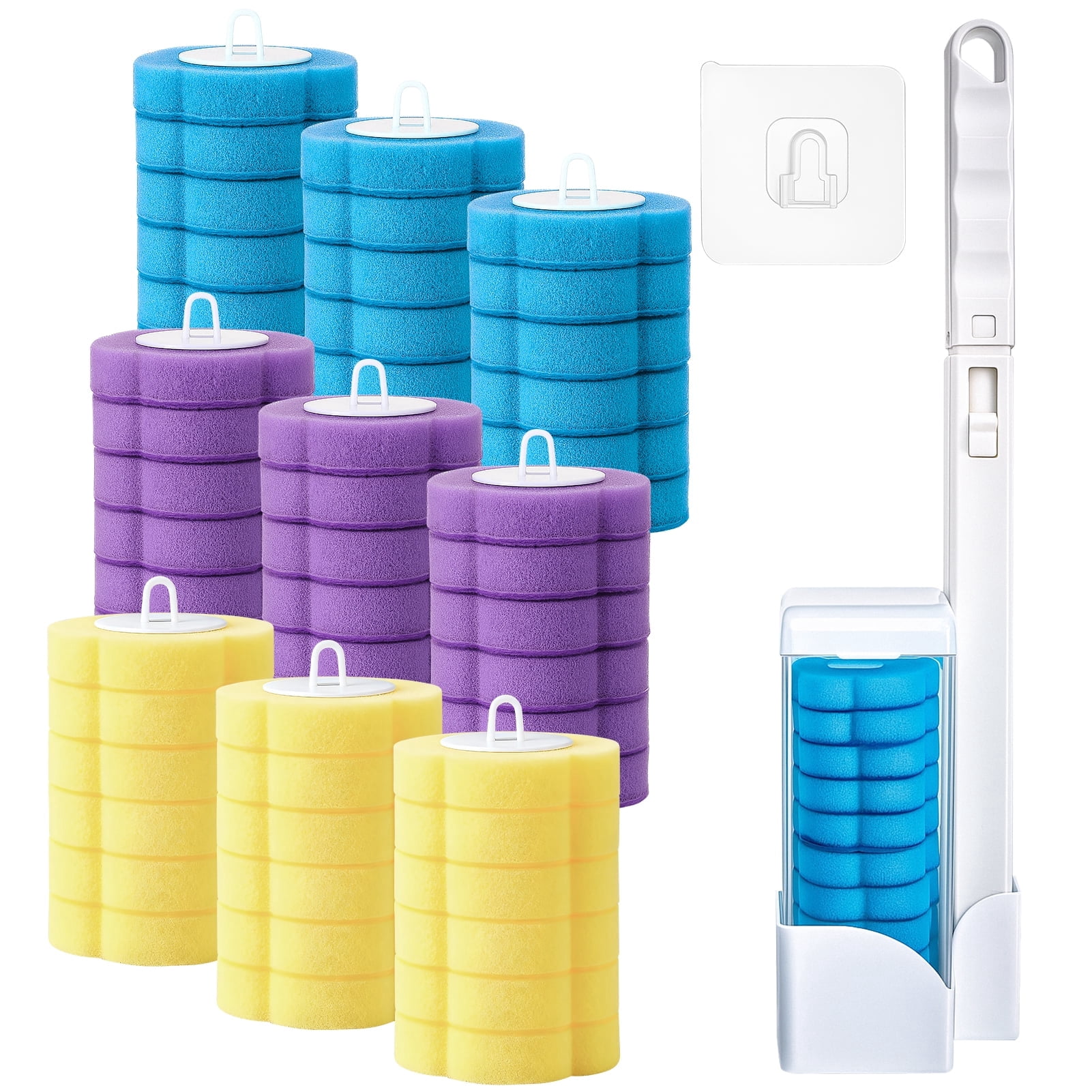 Armscye Disposable Toilet Cleaning System with 54 pcs Refills Pads ...