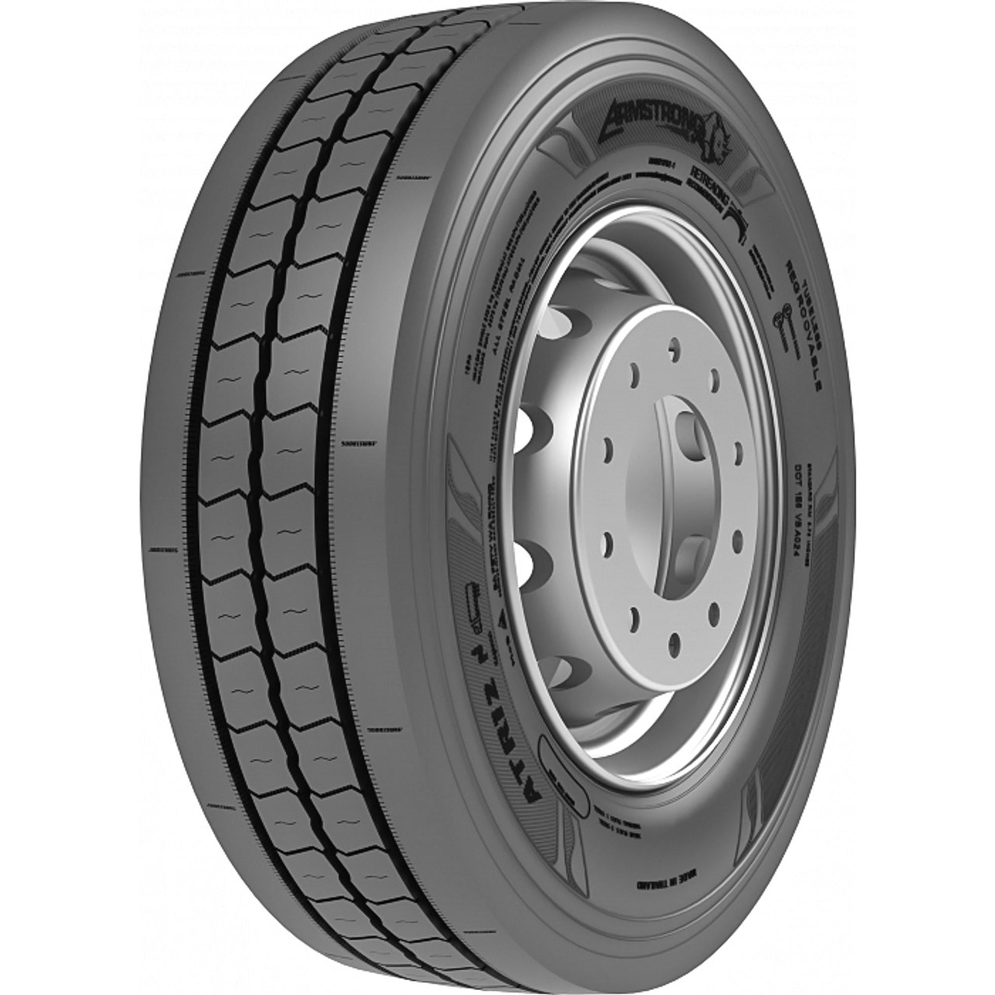 Armstrong ATR12 265/70R19.5 143/141J J Commercial Tire - Walmart.com