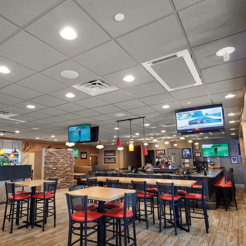 Armstrong Ceiling Tiles; 2x2 Ceiling Tiles - 12 pcs Light Grey Ceiling ...