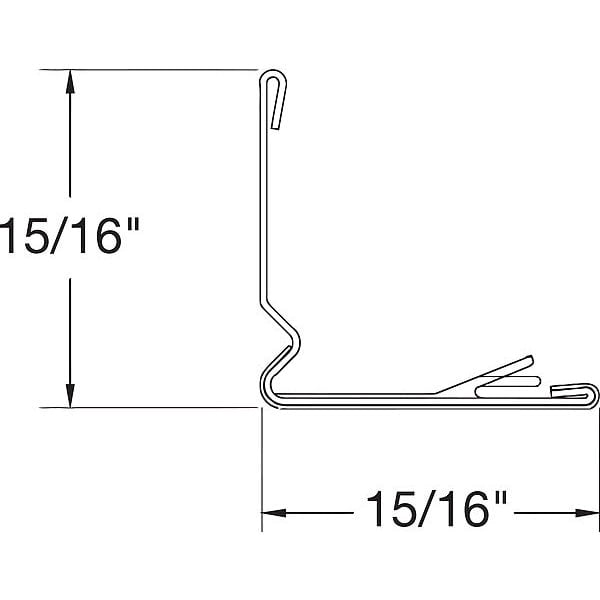 Armstrong Hemmed Wall Angle,12 ft L EA7812E - Walmart.com