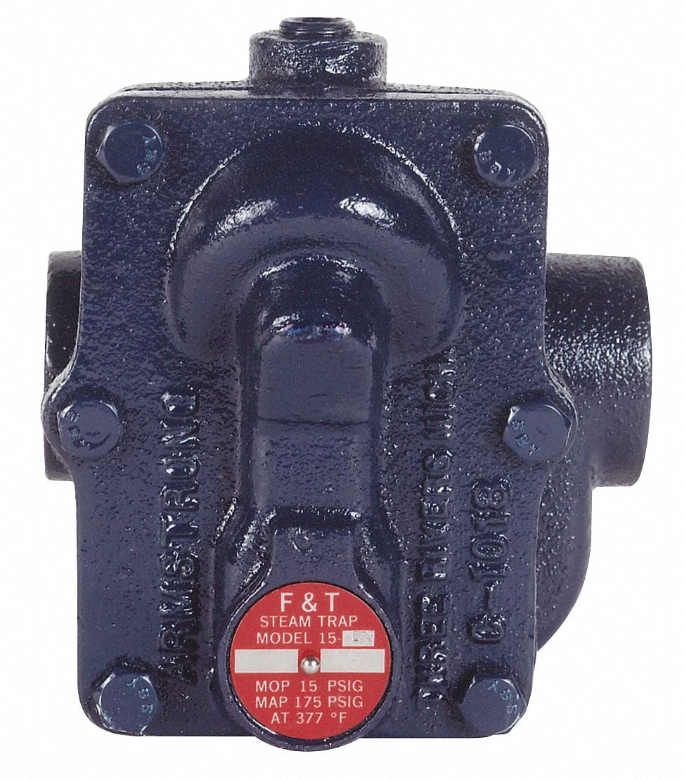 Armstrong International Steam Trap,Cast Iron,15 psi,3/4 in 15BI3 ...