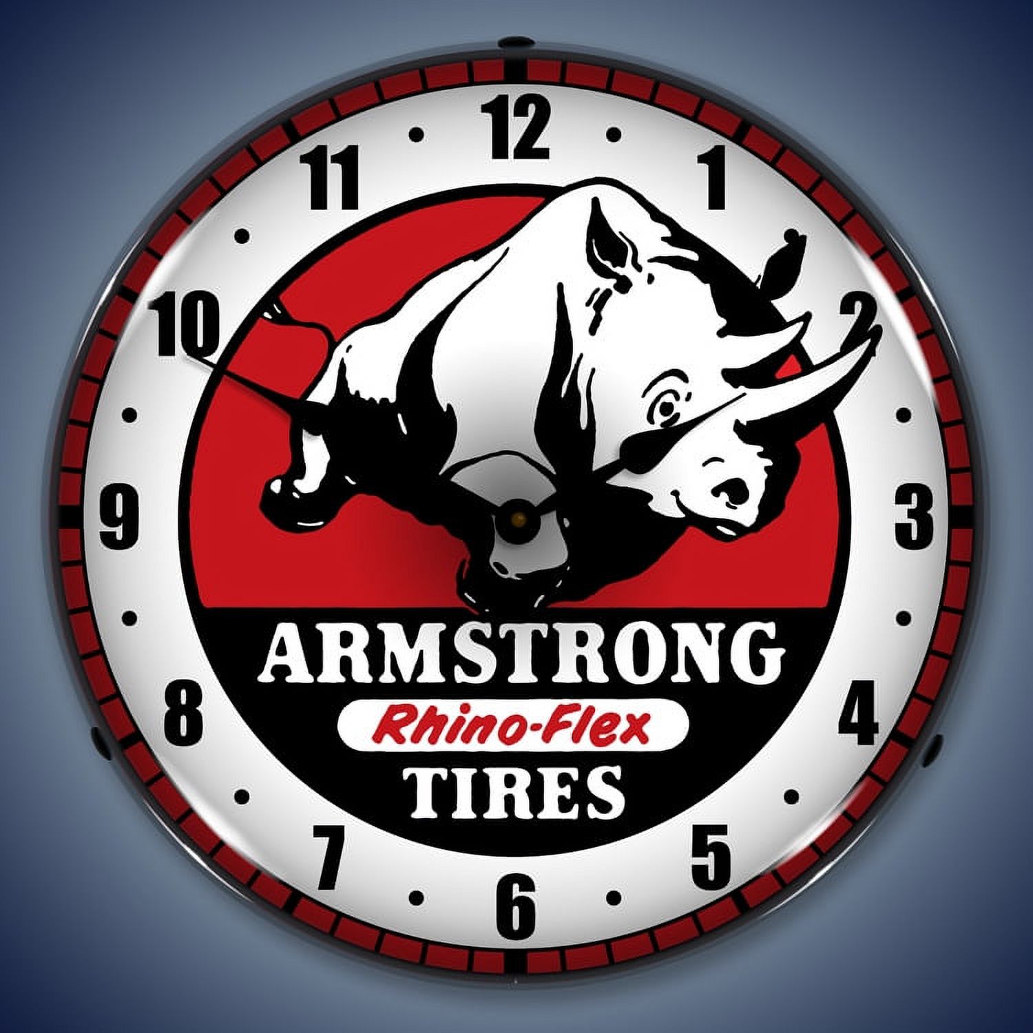 Armstrong Tire Wall Clock, Lighted - Walmart.com