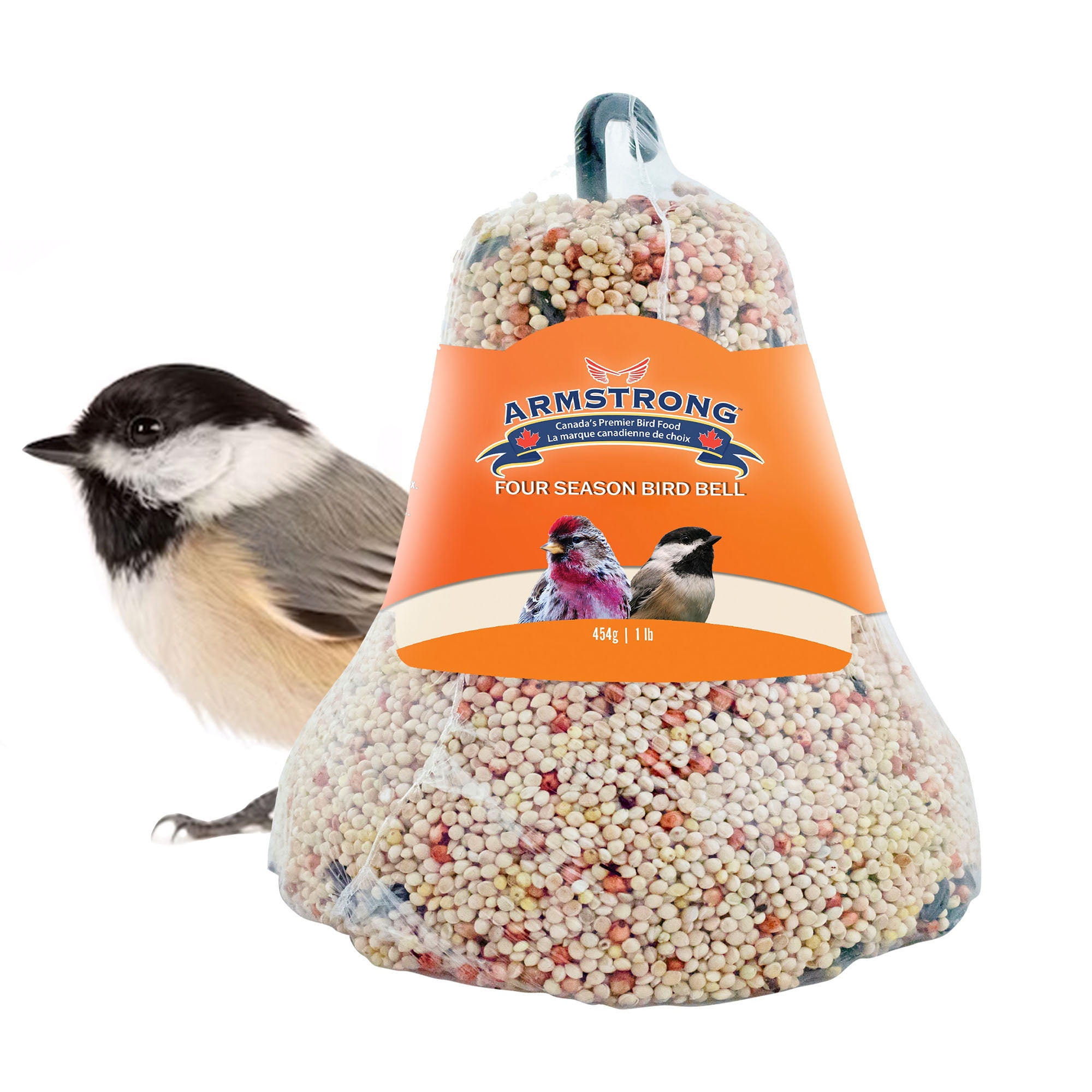 Armstrong Wild Bird Food Four Season Bell, 1lb - Walmart.com