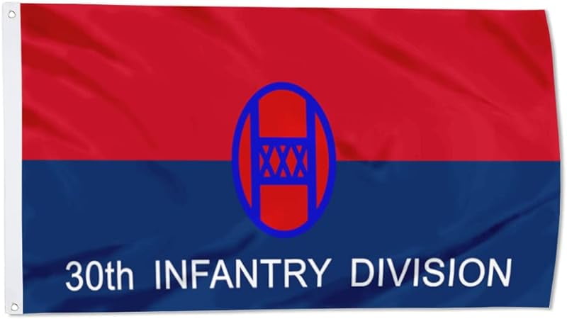Army 30th Infantry division Flag 3x5Feet Military Banner with 2 Brass ...