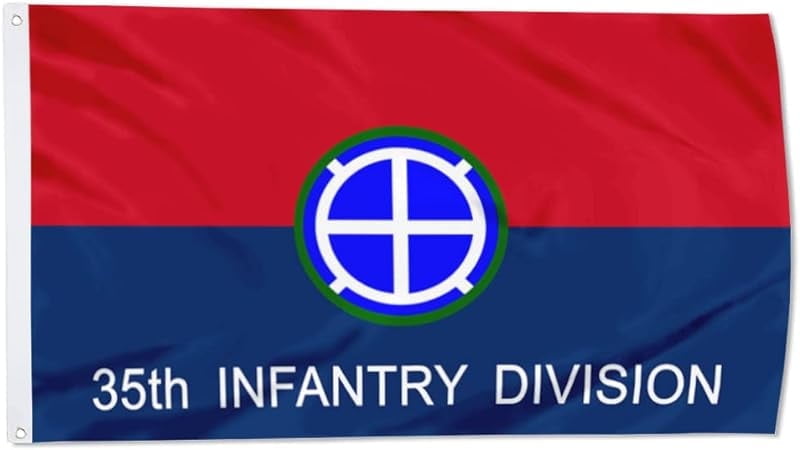 Army 35th Infantry division Flag 3x5Feet Military Banner with 2 Brass ...