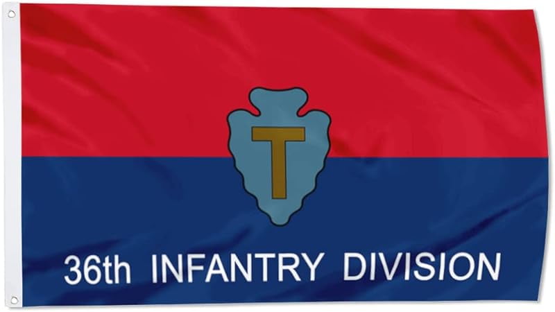 Army 36th Infantry division Flag 3x5Feet Military Banner with 2 Brass ...