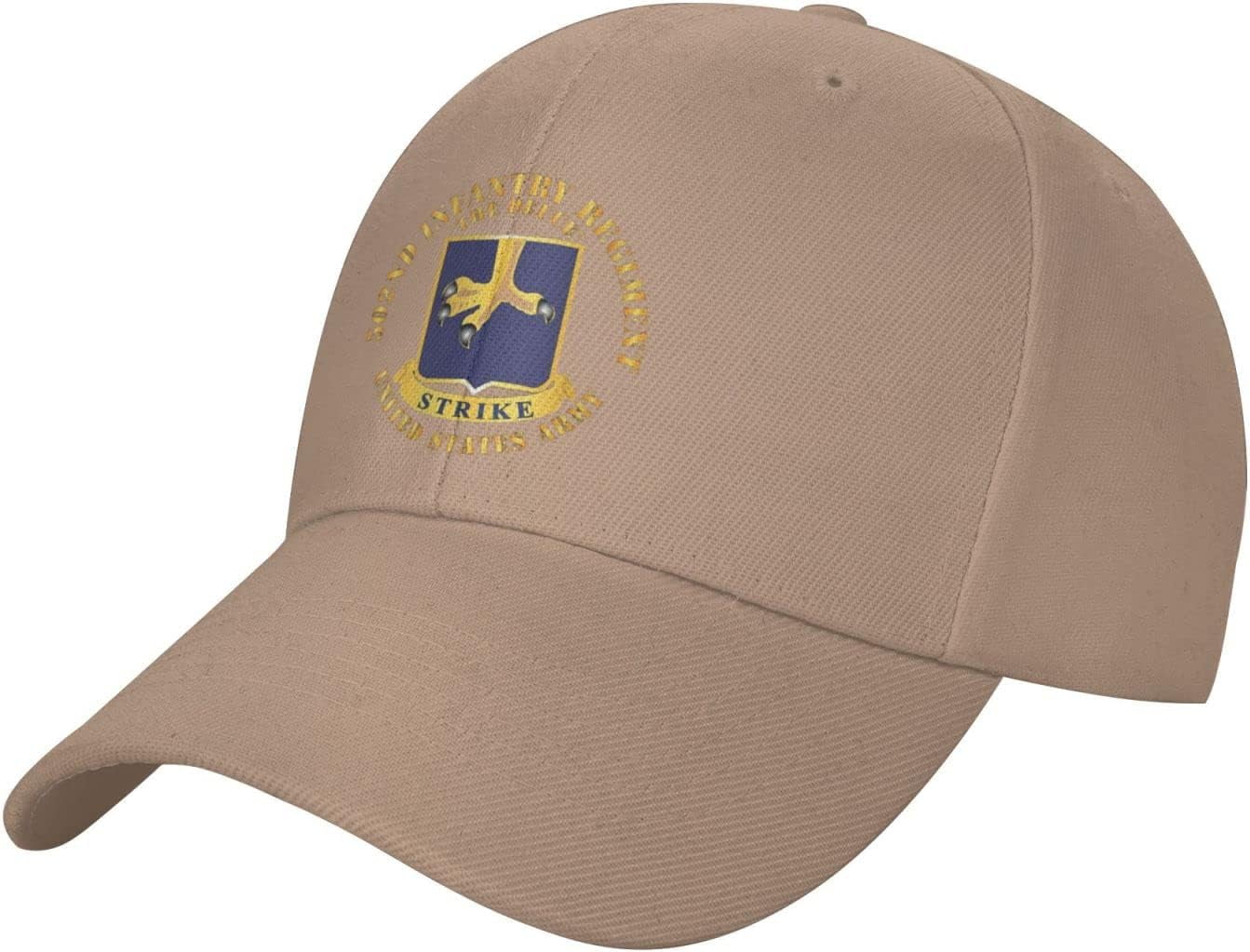 Army - 502th Infantry Regiment Cap Hats for Men Women Classic Baseball ...