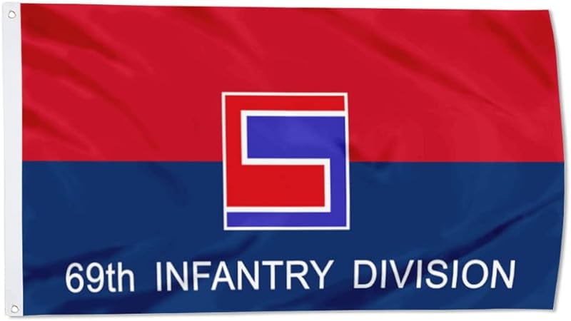 Army 69th Infantry division Flag 3x5Feet Military Banner with 2 Brass ...