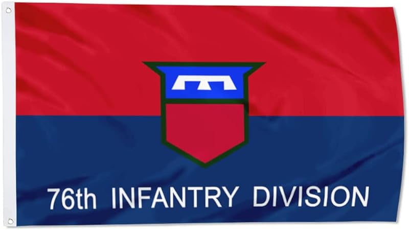 Army 76th Infantry division Flag 3x5Feet Military Banner with 2 Brass ...
