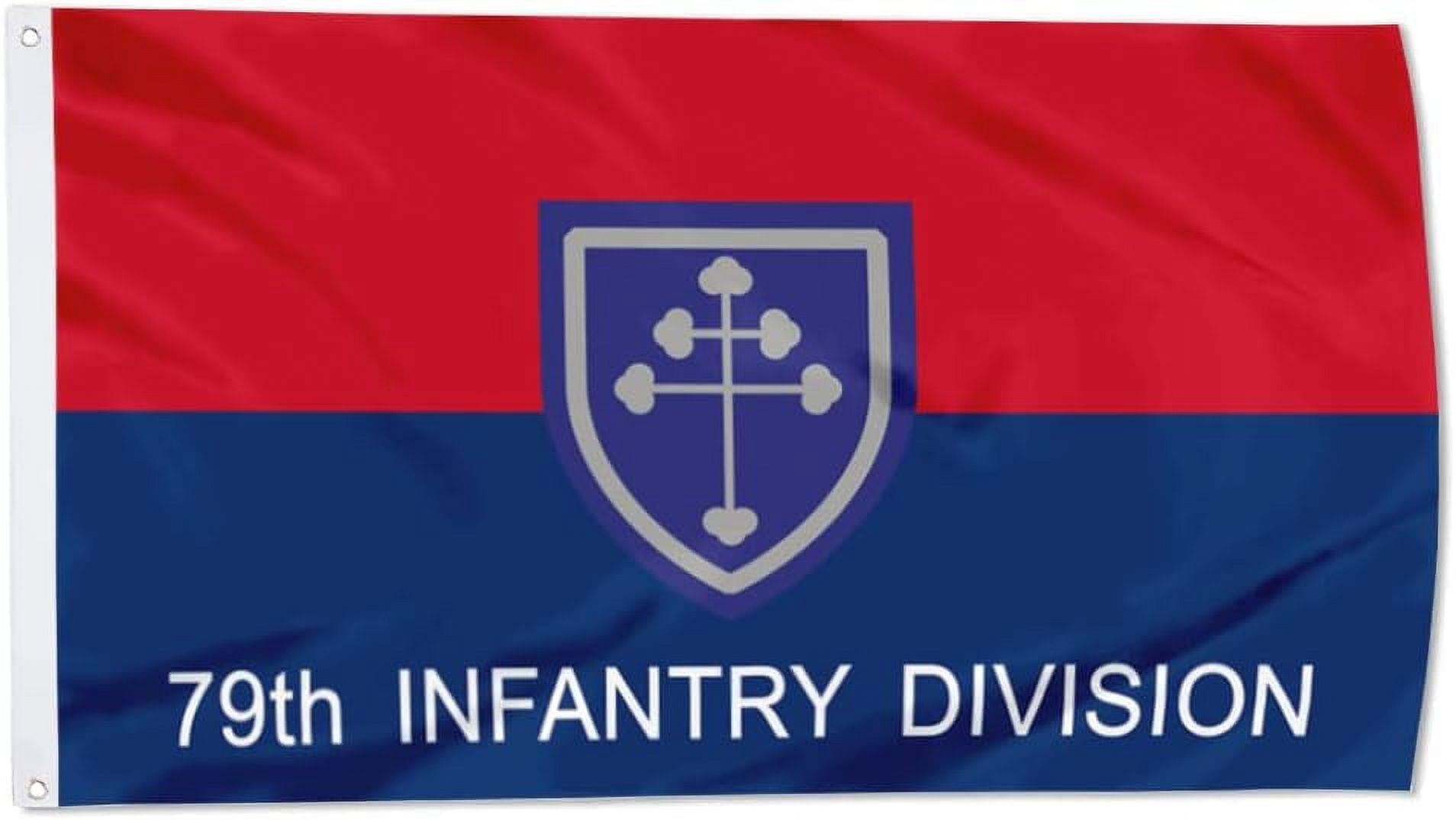 Army 79th Infantry division Flag 3x5Feet Military Banner with 2 Brass ...