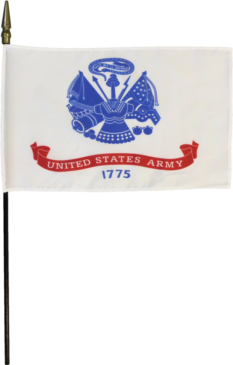 Army - 8"X12" Stick Flag - Walmart.com