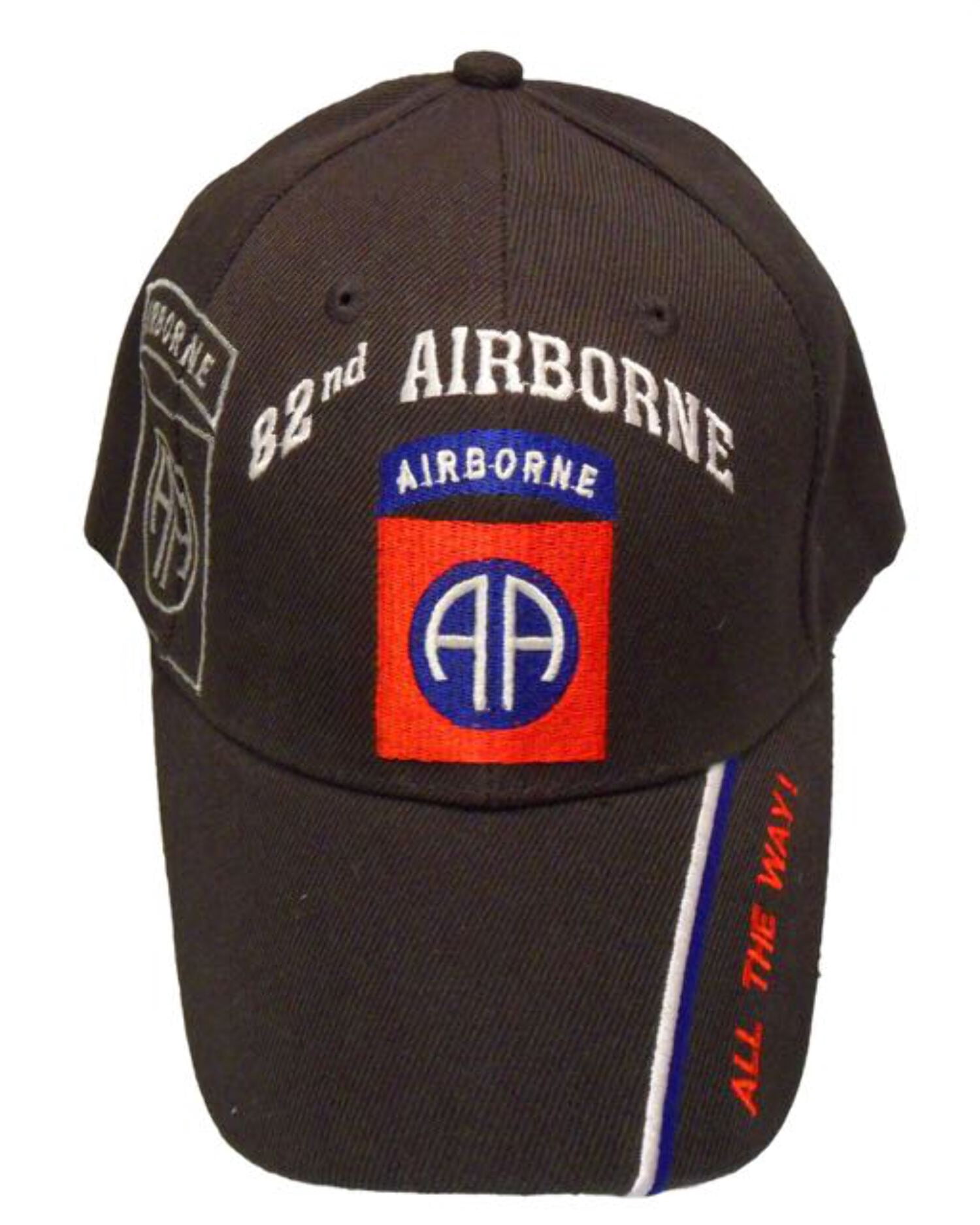 Army 82nd Airborne Division USA Cap - Black - Walmart.com