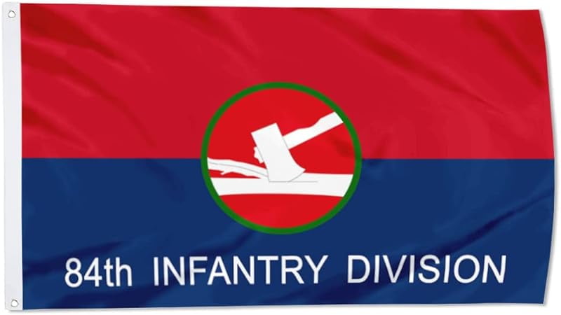 Army 84th Infantry division Flag 3x5Feet Military Banner with 2 Brass ...