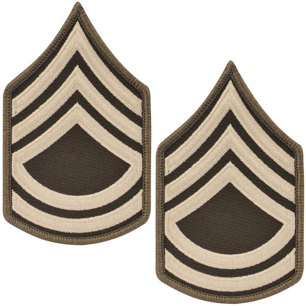 Army AGSU Sgt. 1st Class SFC E-7 Cloth Rank Female Sew On - Walmart.com