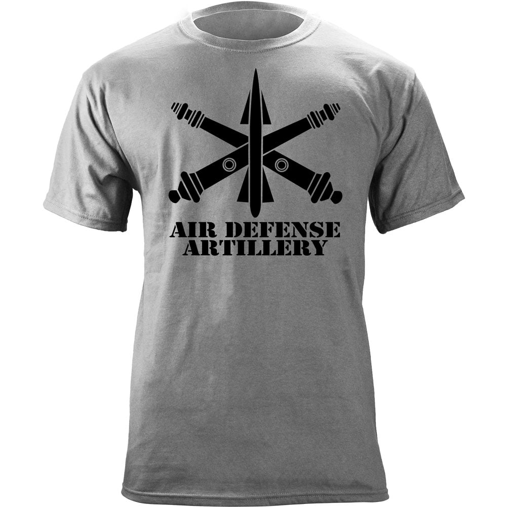 Army Air Defense Artillery ADA Branch Insignia Veteran T-Shirt ...