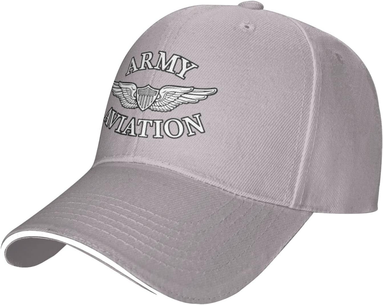 Army Aviation with Aircrew Wing Cap Hats for Men Women Classic Baseball ...