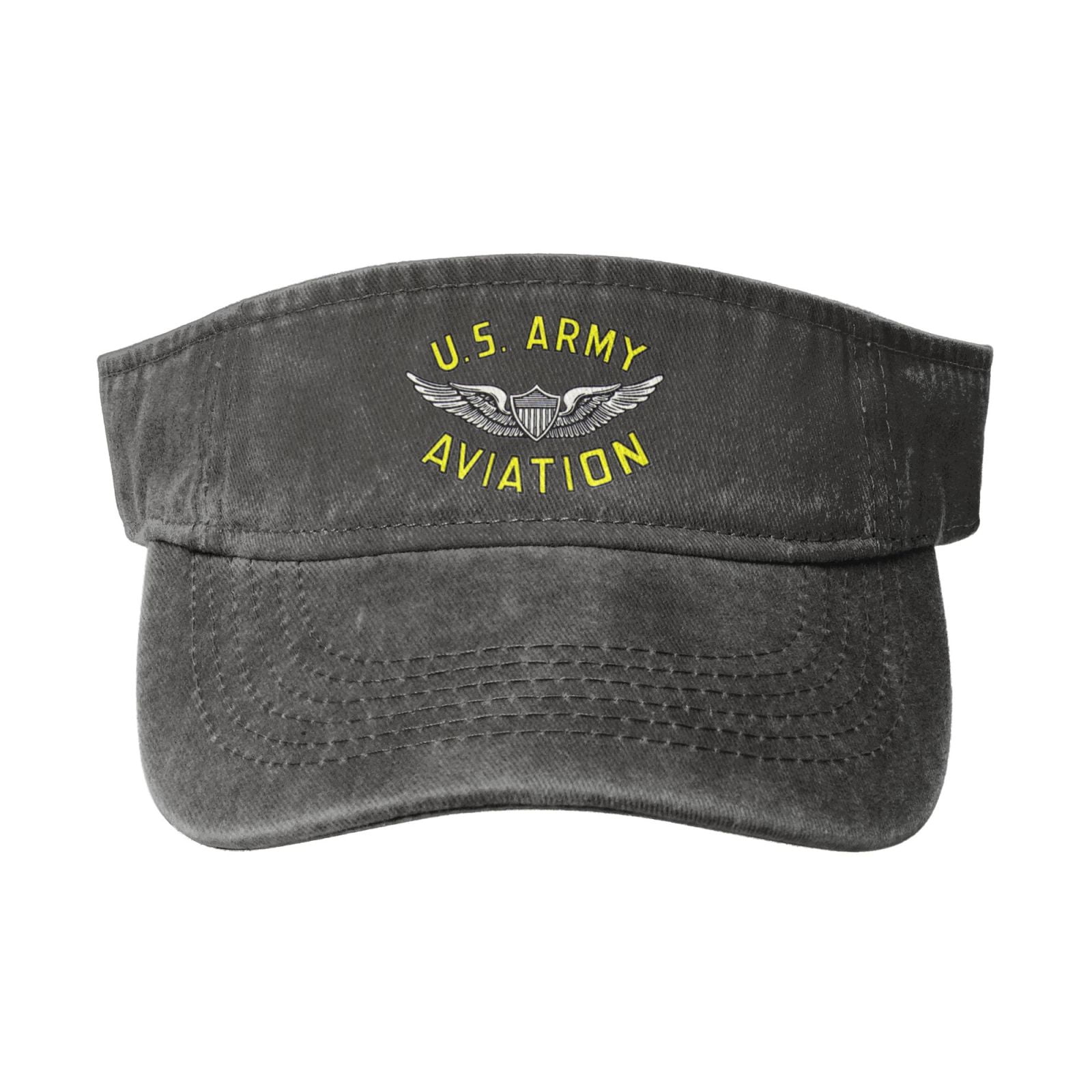 Army Aviation with Aircrew Wing Sun Visor Hats for Women Men Adjustable ...