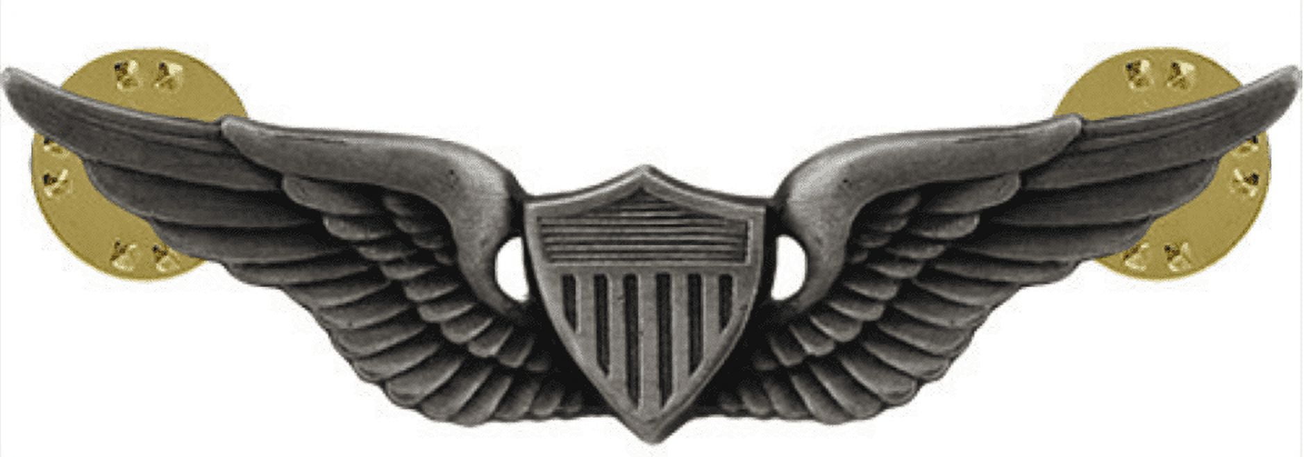 Army Aviator Badge (Oxidized Finish) - Walmart.com