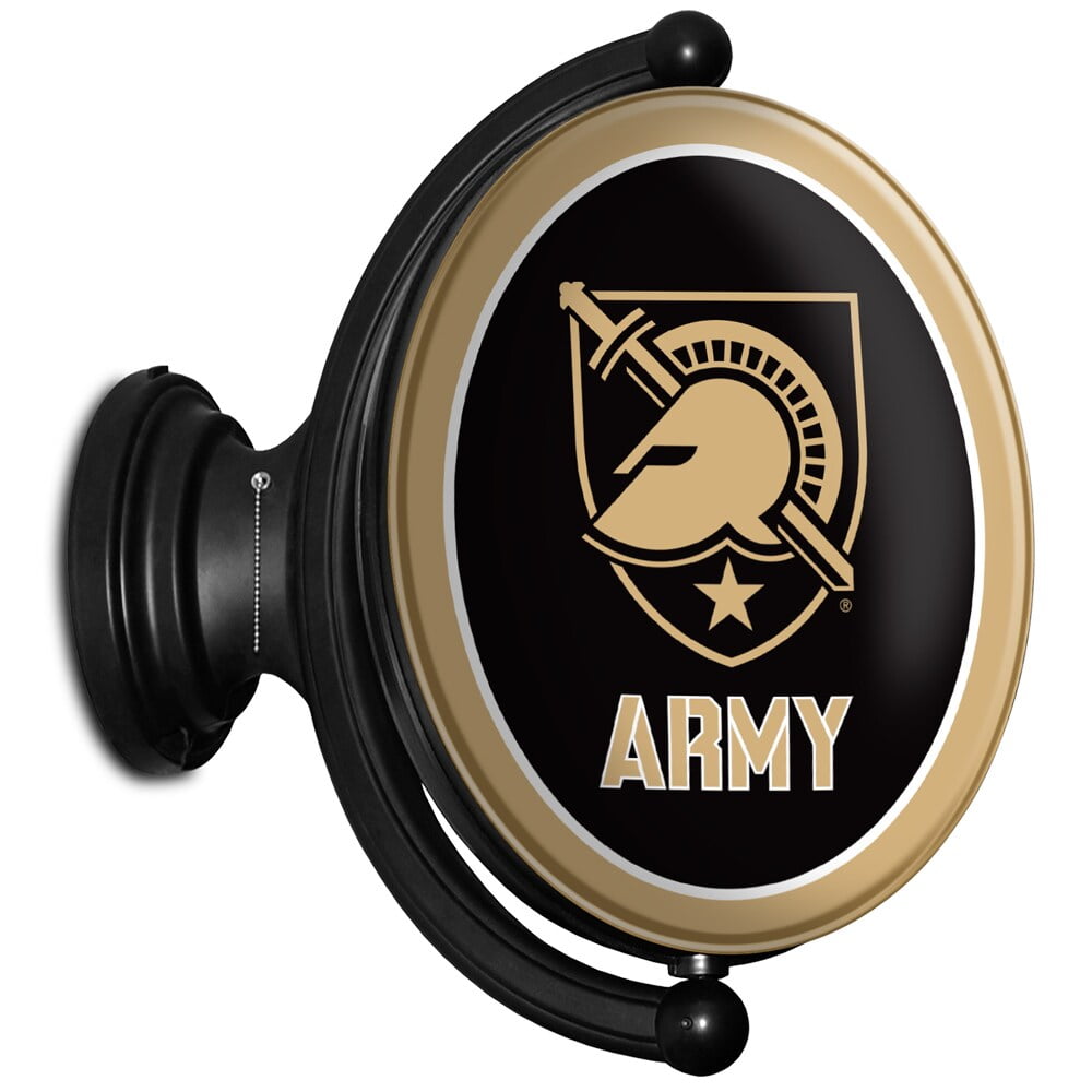 Army Black Knights 23'' x 21'' Illuminated Rotating Wall Sign - Walmart.com