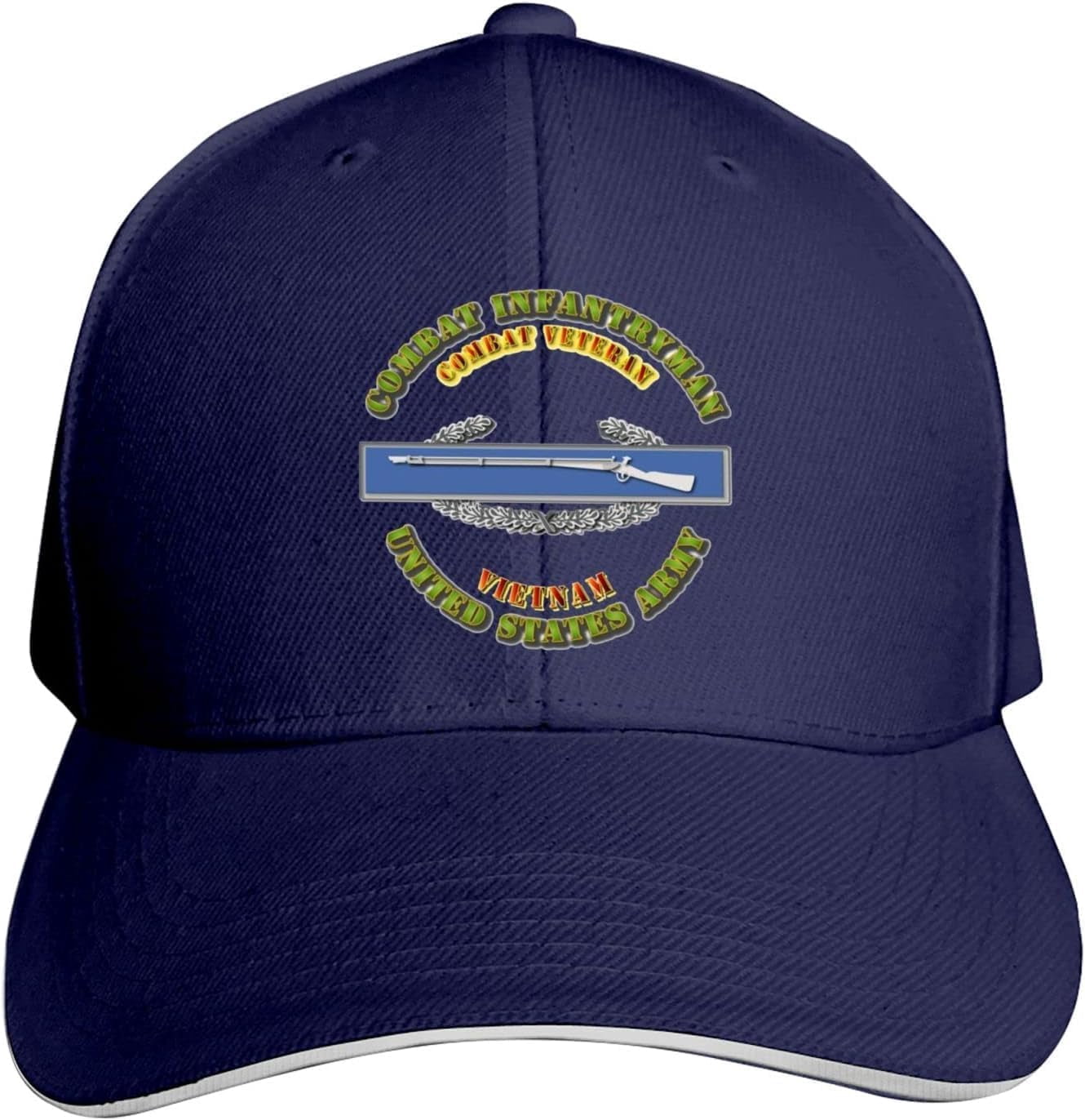 Army CIB 1st Award Combat Vietnam Veteran Unisex Baseball Cap Dad Hat ...