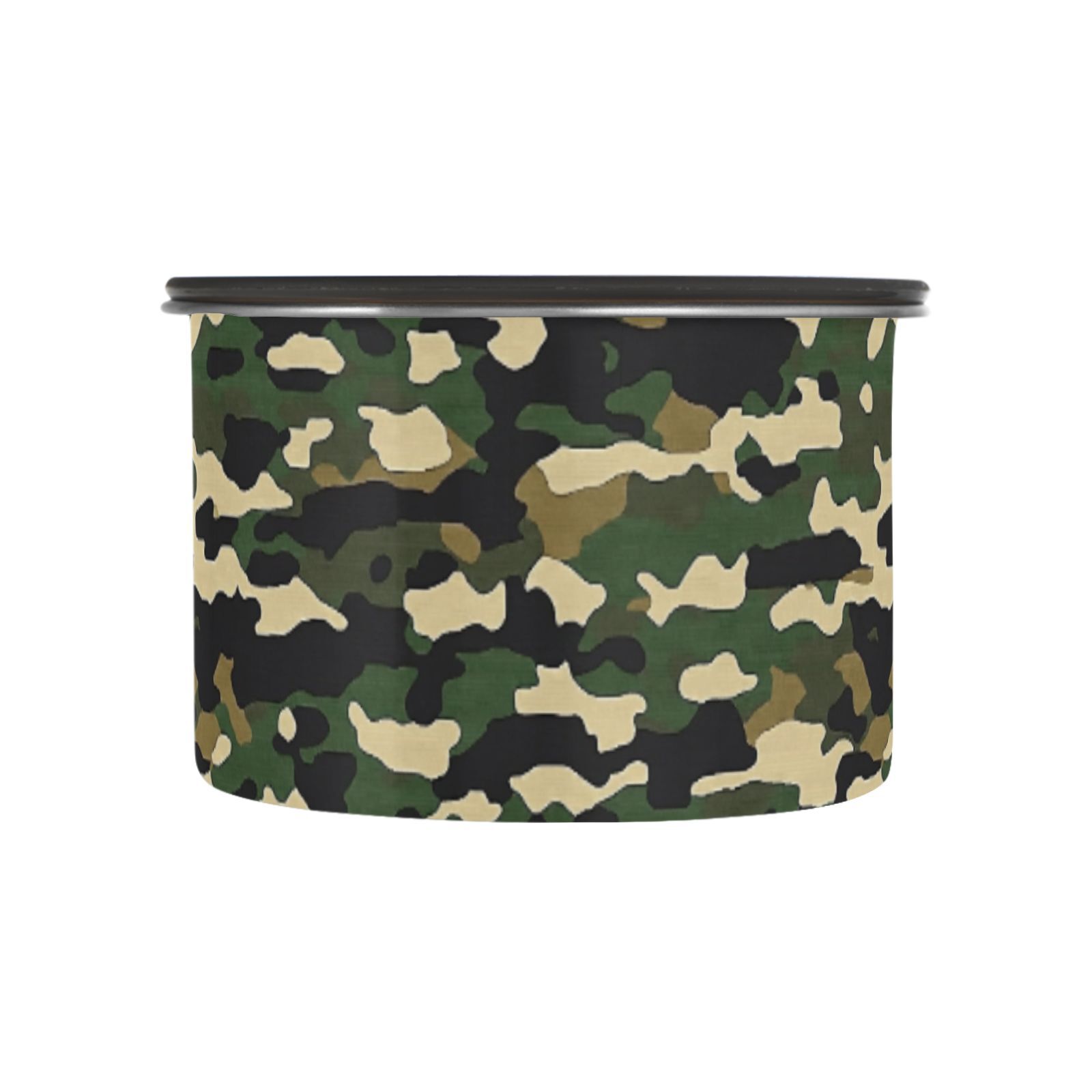 Army Camo Green Camouflage Airtight Coffee Bean Canister 17oz Food ...