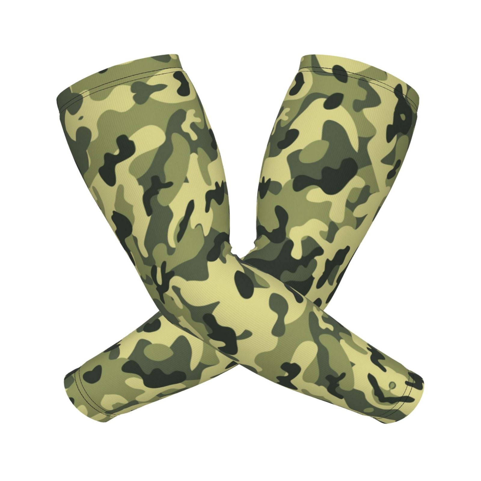 Army Camouflage Compression Sports Arm Sleeve Baseball Football ...