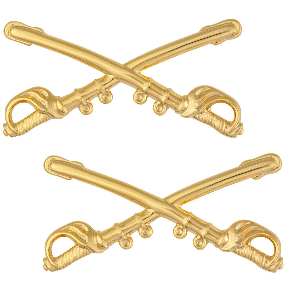 Army Cavalry Branch Insignia Pair Official Issue - Walmart.com