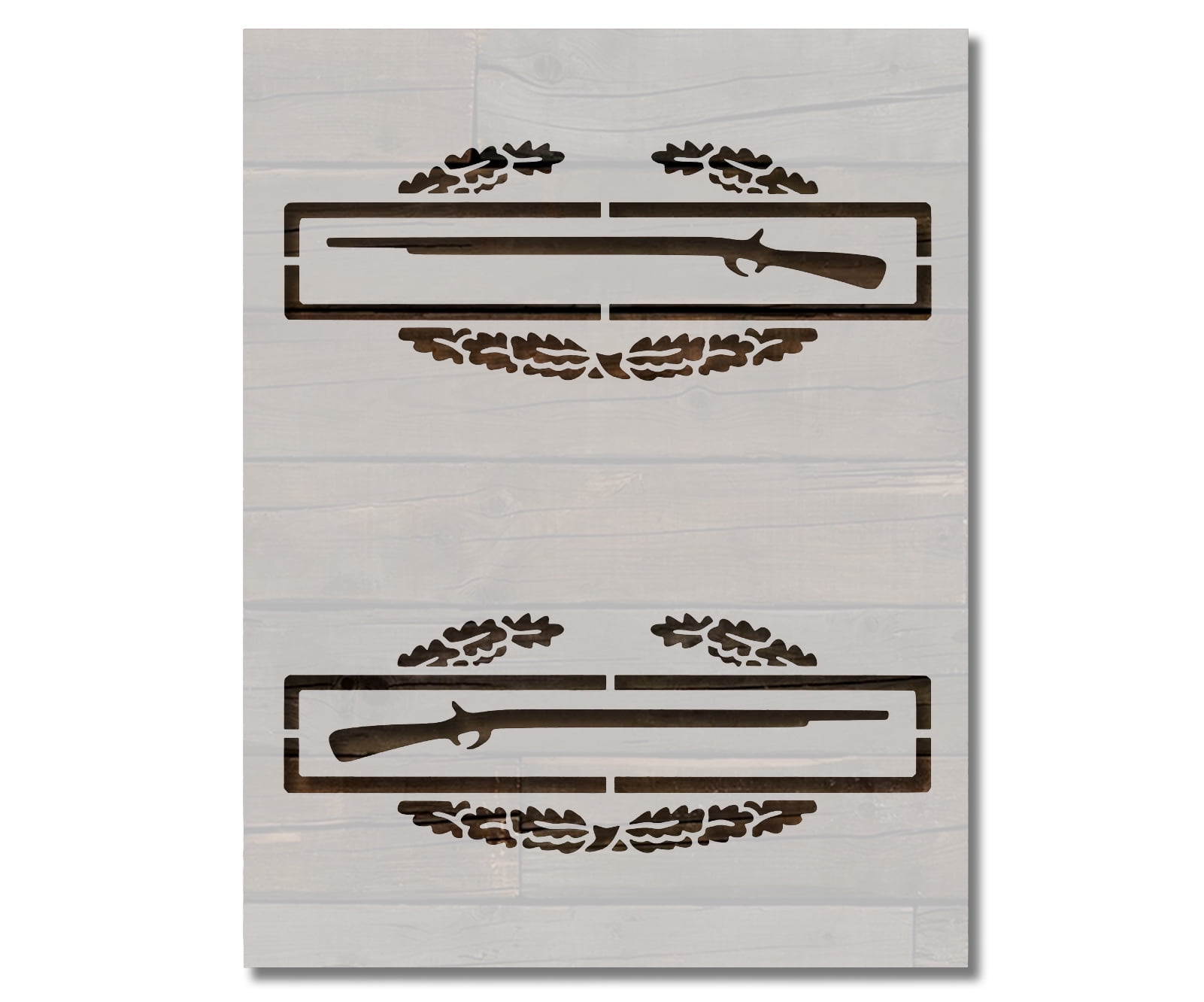 Army Combat Infantry Badges small Stencil Template Reusable 8.5 x 11 ...