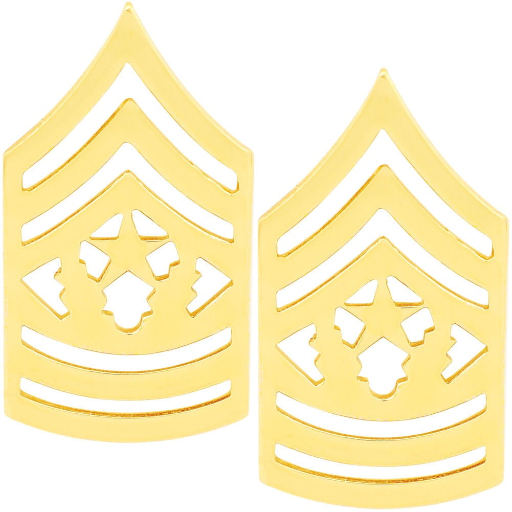 Army Command Sergeant Major Rank Pin - Walmart.com