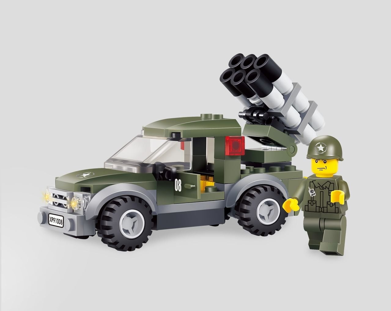 Army Commando Missile Launcher Military Series Building Bricks Toy Set ...