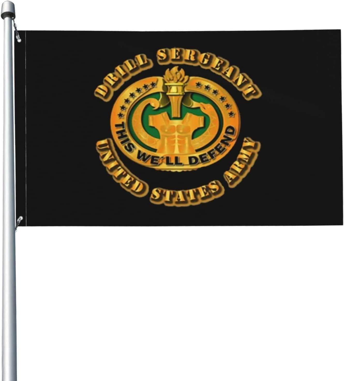 Army Drill Sergeant Garden 3x5Ft Flag Outdoor Indoor Party Home House ...