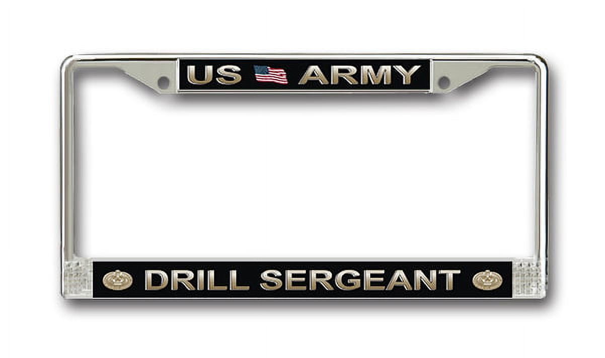 Army Drill Sergeant License Plate Frame - Walmart.com
