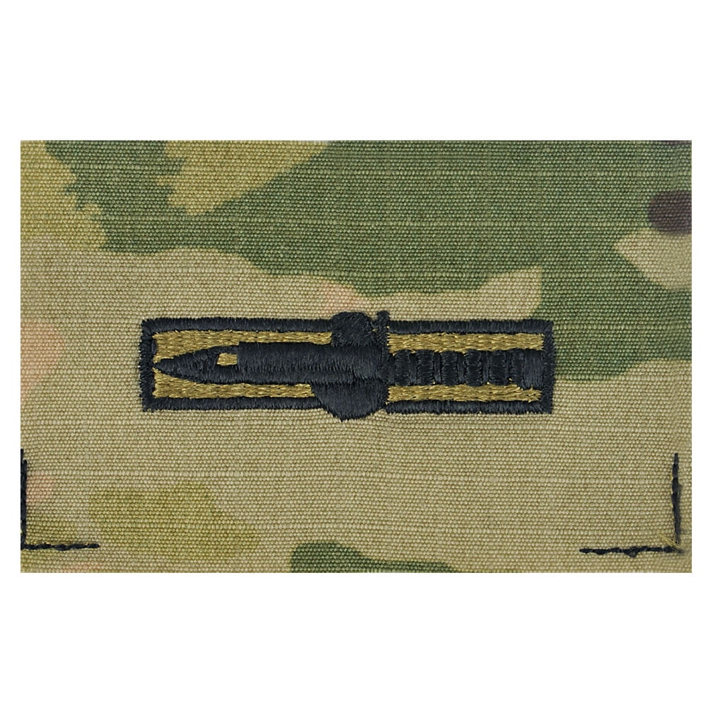 Army Embroidered Badge on OCP Sew On Expert Soldier Badge - Walmart.com