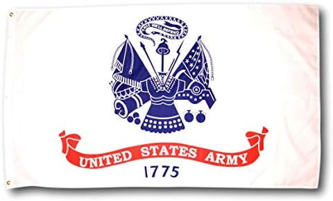 Army Flag 3x5 with Two Brass Grommets 100% Polyester Fabric and Double ...