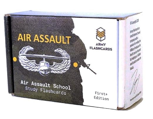 Army Flashcards- Air Assault School Study Flashcards | 100 of The Most ...