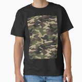 Army Green Camo Camouflage Print Military Tactical Style Design T-Shirt ...