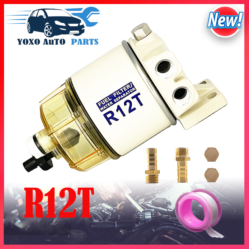 Army Green-R12T Spin-on Marine Fuel Filter and Water Separator Kit ...